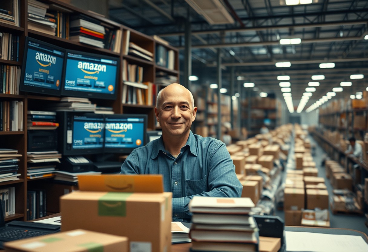 How Jeff Bezos Built Amazon From An Online Bookstore To A Global Retail ...