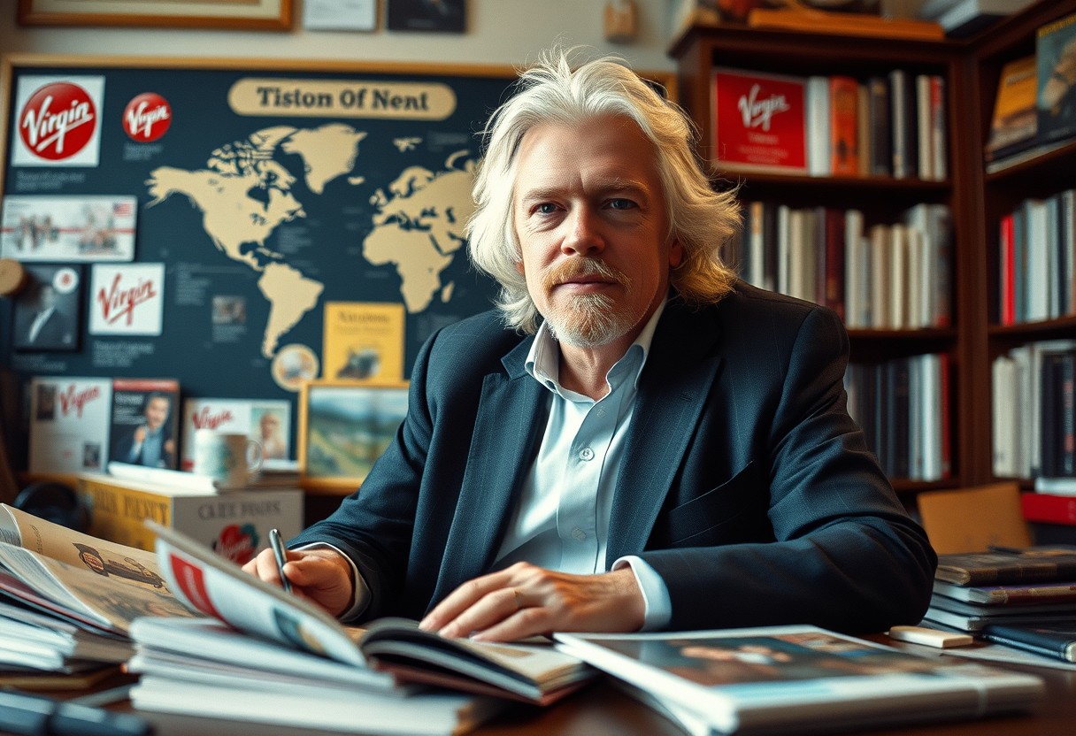 How Richard Branson Built Virgin From A Student Magazine To A Global ...